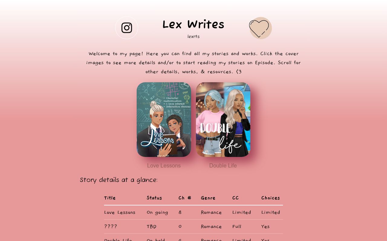 Lex's Page